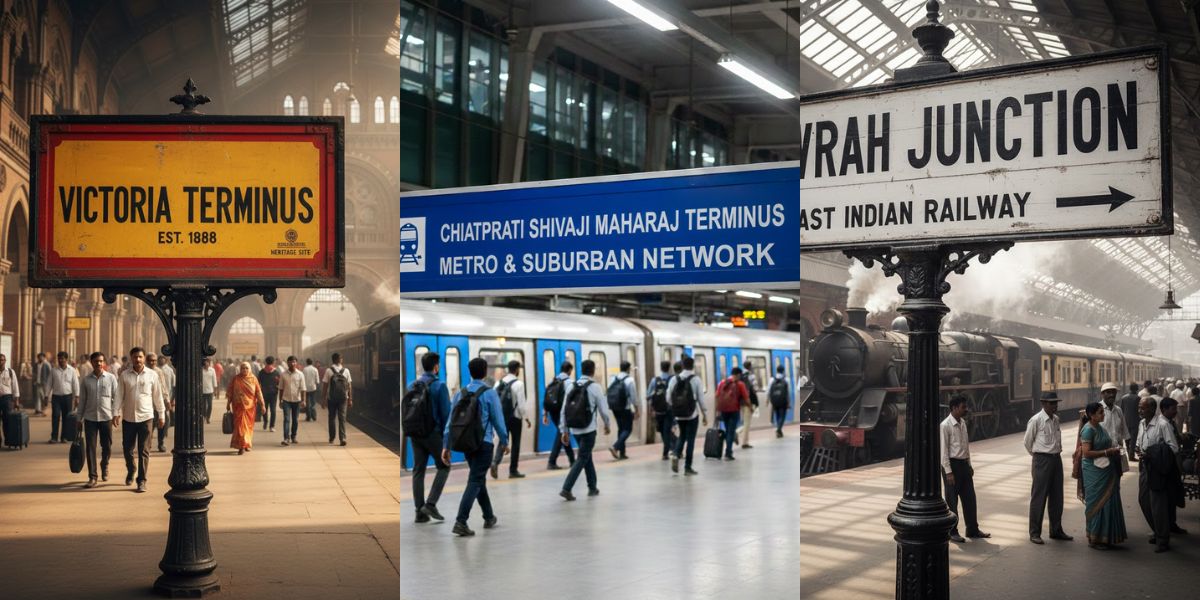 Why India’s Train Stations Use Yellow, Blue, and Red Signboards ...